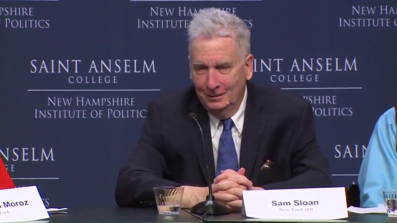 Sam Sloan - Democratic Presidential Candidates 2020 Forum, Manchester ...
