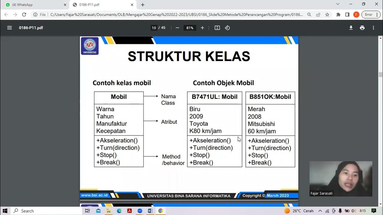Konsep Pemrograman Berorientasi Objek Oop Youtube