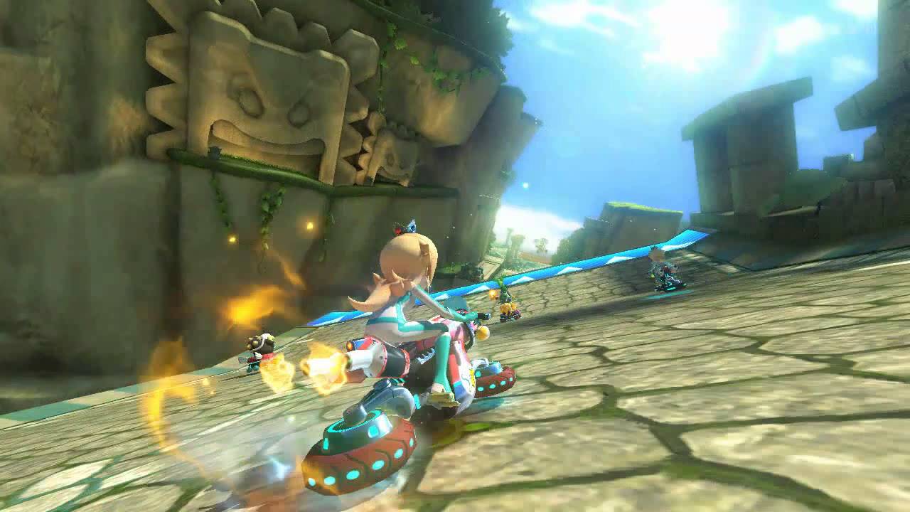 Mario Kart 8 - Thwomp Ruins - YouTube