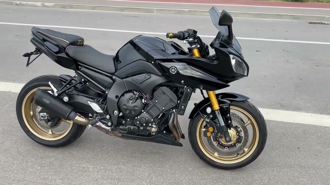 YAMAHA FZ8 FAZER 2012 Year, 18k. Km - YouTube