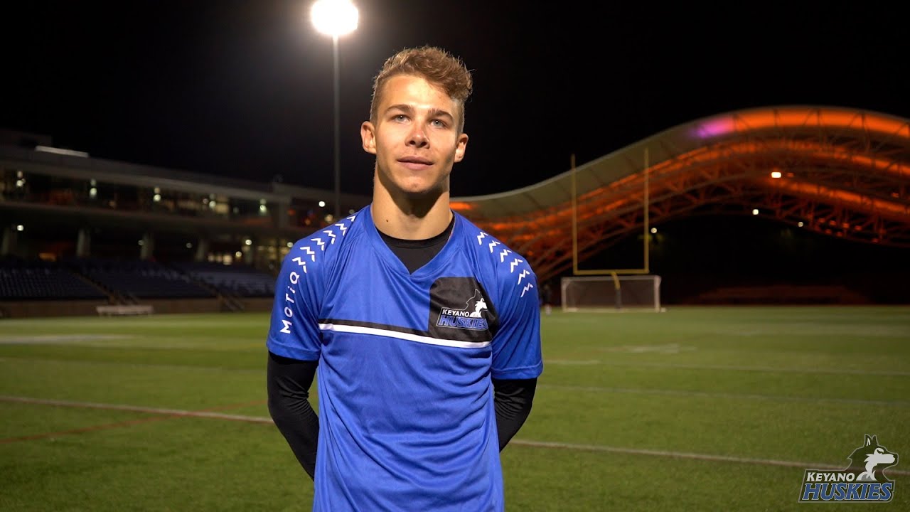 Keyano Huskies Men's Soccer Interview | Aaron Ernst | September 30 ...