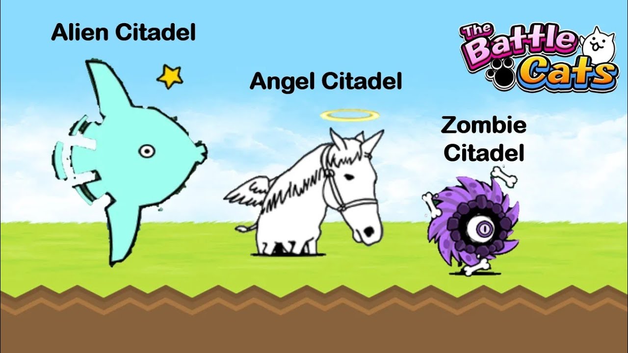 Beating Angel and Alien Citadels - Battle Cats (i lost the clip for ...