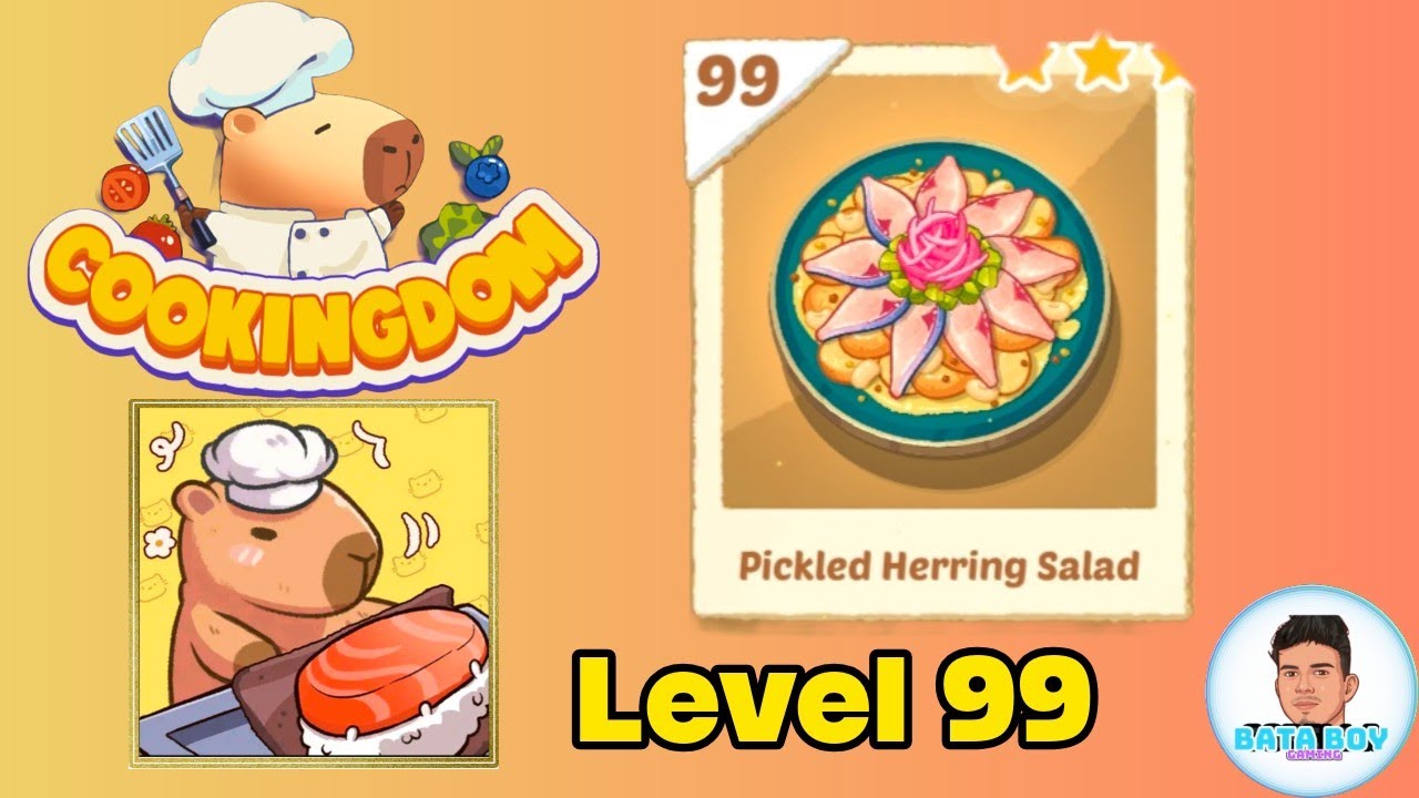 Cookingdom level 99 solution walkthrough ( pickled herring salad ...