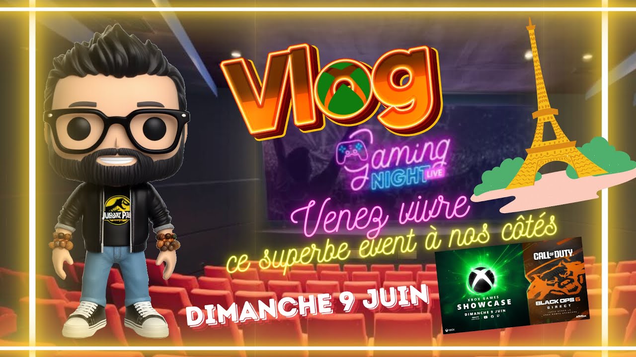 VLOG Gaming Night Live Débrief Xbox Showcase - YouTube