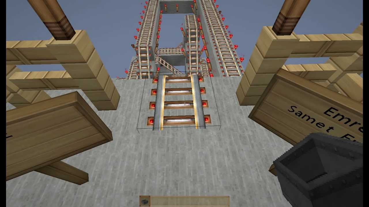 2 EMRE - Minecraft - Farklı Proje! #1 - YouTube