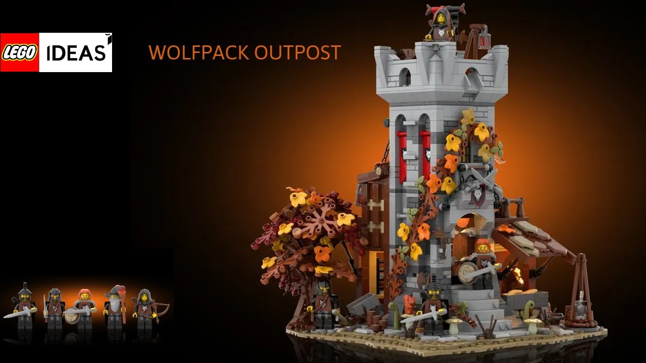 LEGO IDEAS WOLFPACK OUTPOST - YouTube