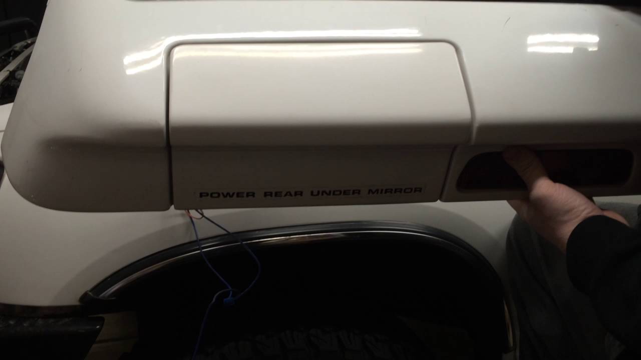 JDM Hilux Spoiler - With Mirror - YouTube