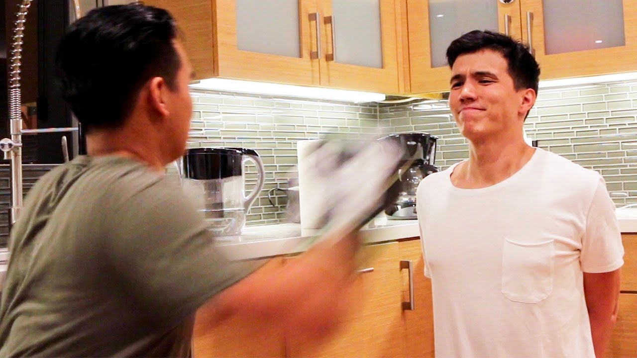 HIT ME AS HARD AS YOU CAN!! (Don't Try This At Home) - YouTube