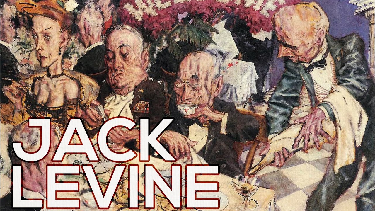 Jack Levine: A collection of 40 paintings (HD) - YouTube