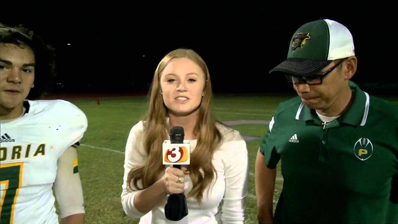 10-31-14 Kayla Wall on 3TV Varsity Zone - Peoria - YouTube