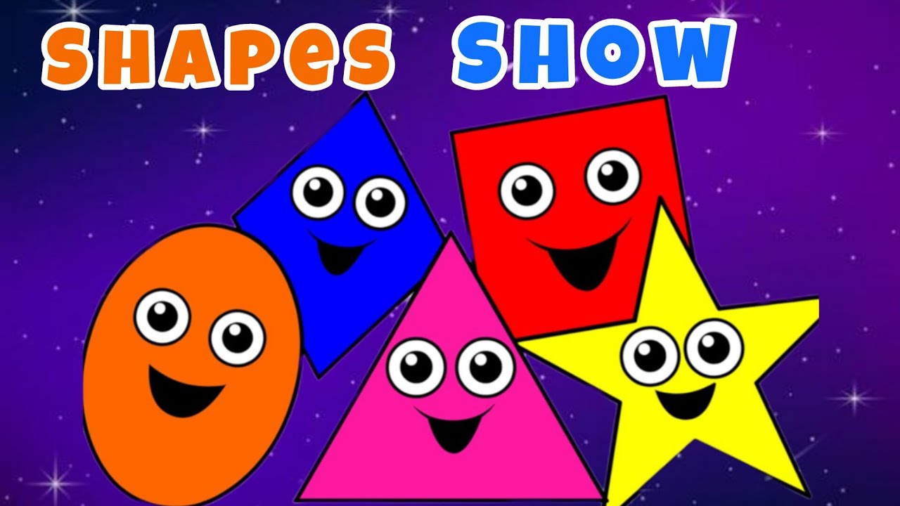 👦🔴🟡🔷 Shapes show effect |shapes song 2| shapes song for kids. - YouTube