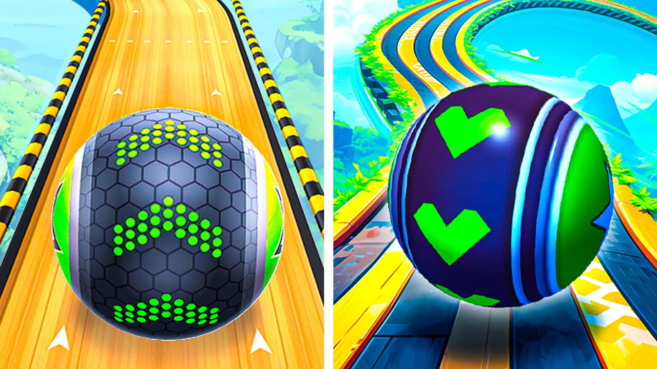 Space Rolling Balls Race vs Going Balls⚽🏀🔴Walkthrough Max Gameplay ...