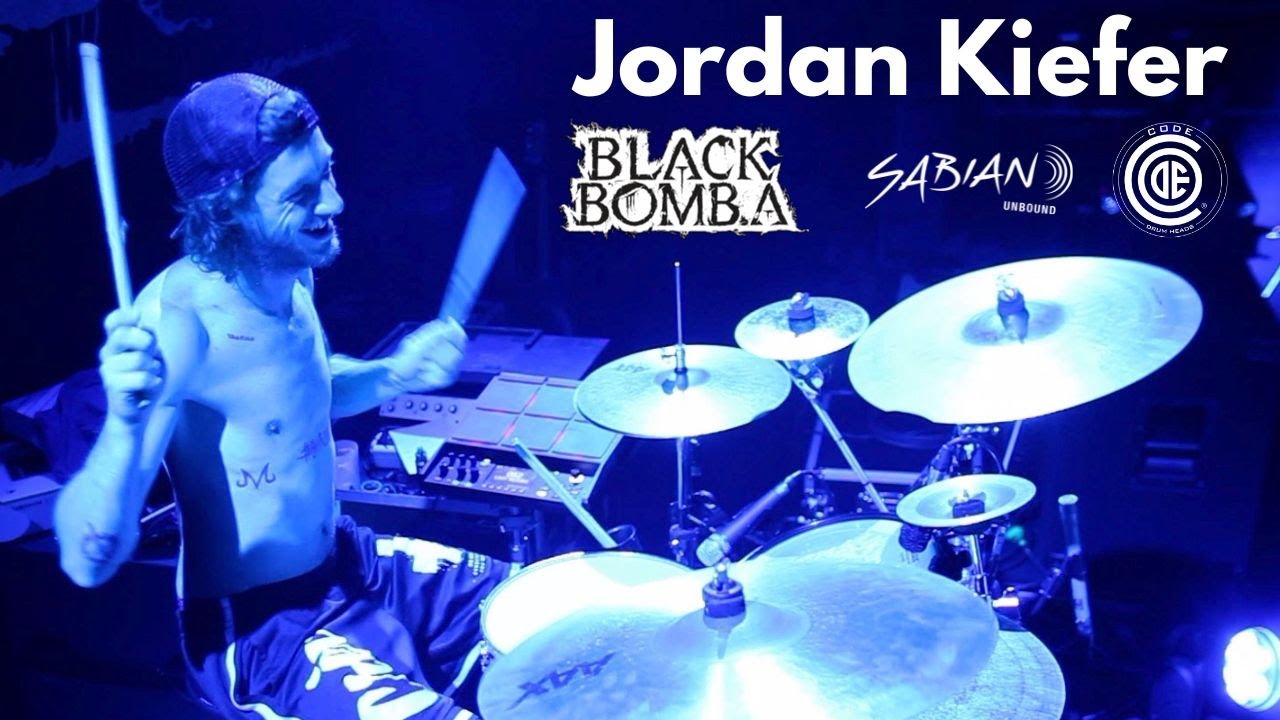 interview JORDAN KIEFER batteur de BLACK BOMB A sur SABIAN et CODE ...