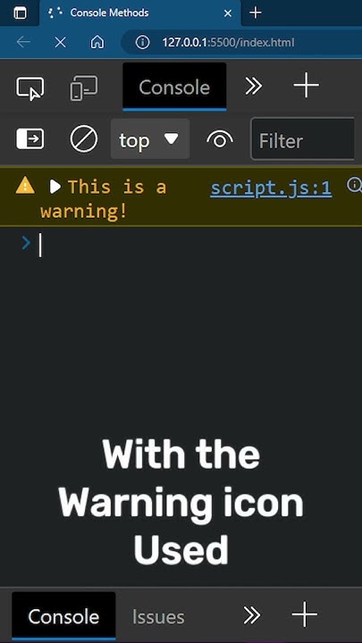 Console Methods in JavaScript #shorts #javascript - YouTube