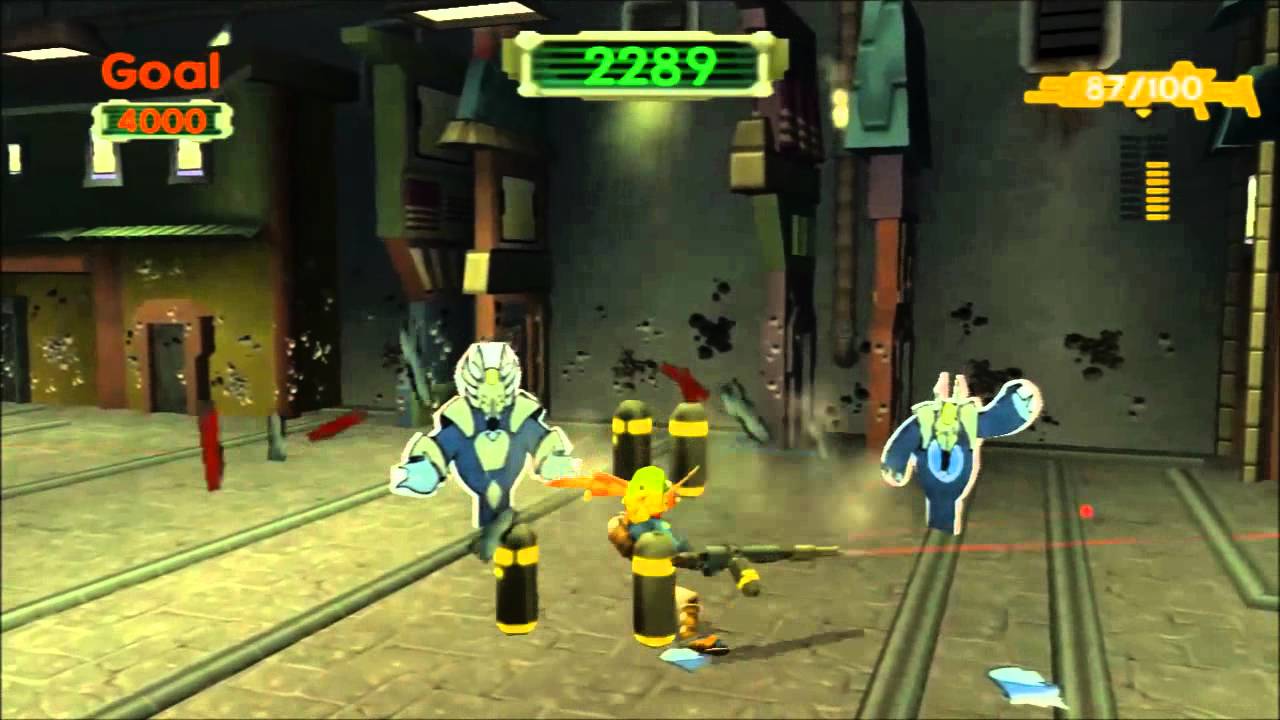Jak II HD - Beat Blaster Gun Course - YouTube