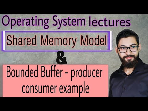 Shared memory model | Bounded Buffer producer consumer example | Operating system - YouTube