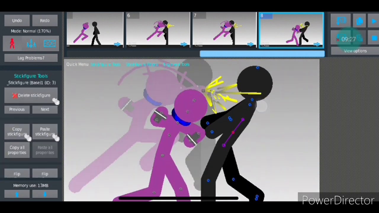 Speed animation on stick nodes - YouTube
