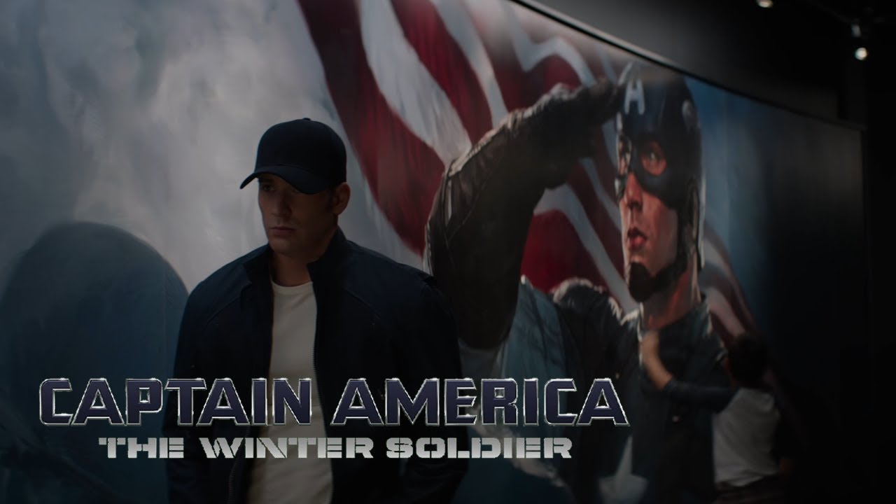 Steve visits the Captain America museum - Captain America: The Winter ...