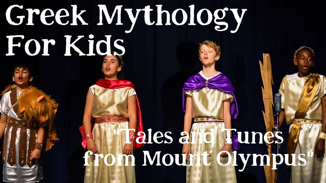 GREEK MYTHS FOR KIDS Tales and Tunes from Mount Olympus - OPENING SCENE ...