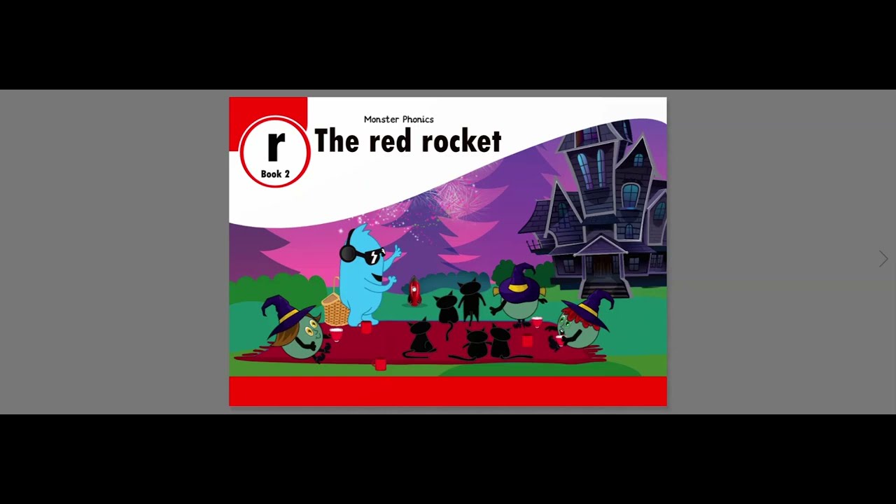 Book 12 - The red rocket - Monster Phonics - Reception - Stage 2 - Book ...