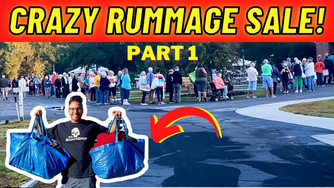 ARRIVED LATE.. STILL FILLED TWO BAGS AT HUGE CHURCH RUMMAGE SALE TO ...