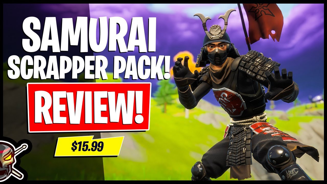 How To Get The SAMURAI SCRAPPER PACK | Combos + Gameplay (Fortnite ...