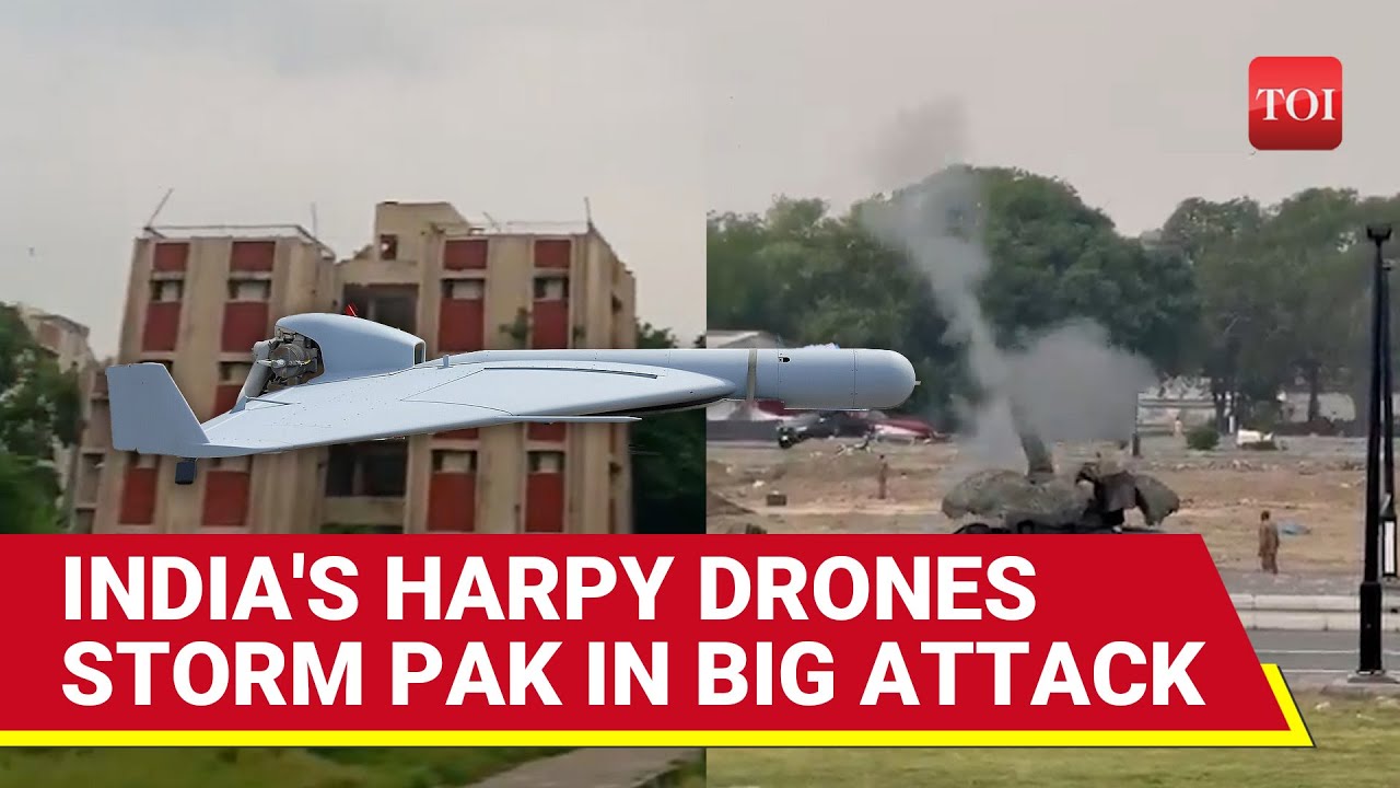 India's 'Harpy Drone Hits The Bull's Eye' In Lahore; Pak's HQ-9 Defence ...