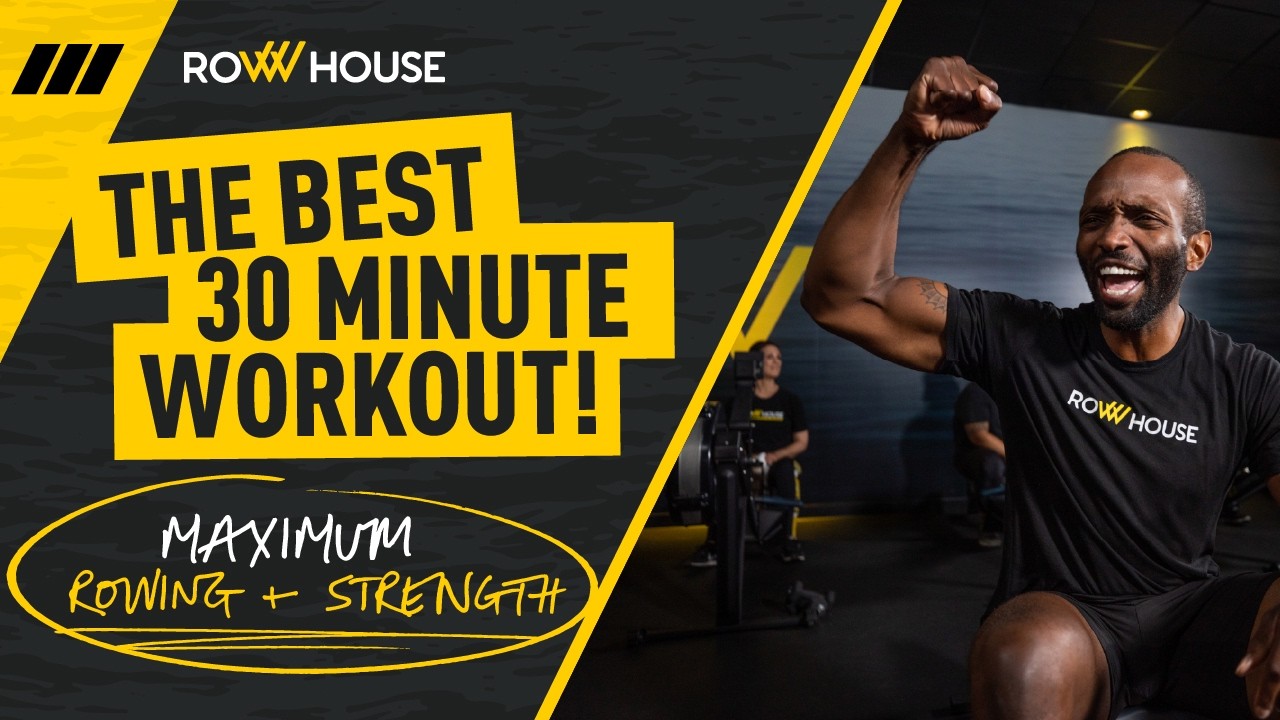 Maximum Power, minimal Time | 30-Minute Row House "Strength" Rowing ...