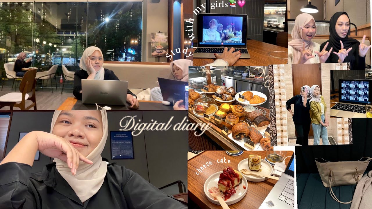 My daily life today is with my girls study💗📚 - YouTube
