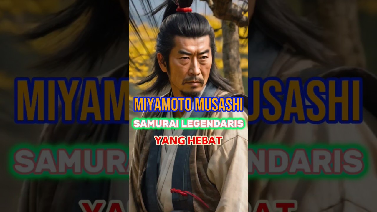MIYAMOTO MUSASHI : SALAH SATU SAMURAI LEGENDARIS #samurai #faktaunik # ...