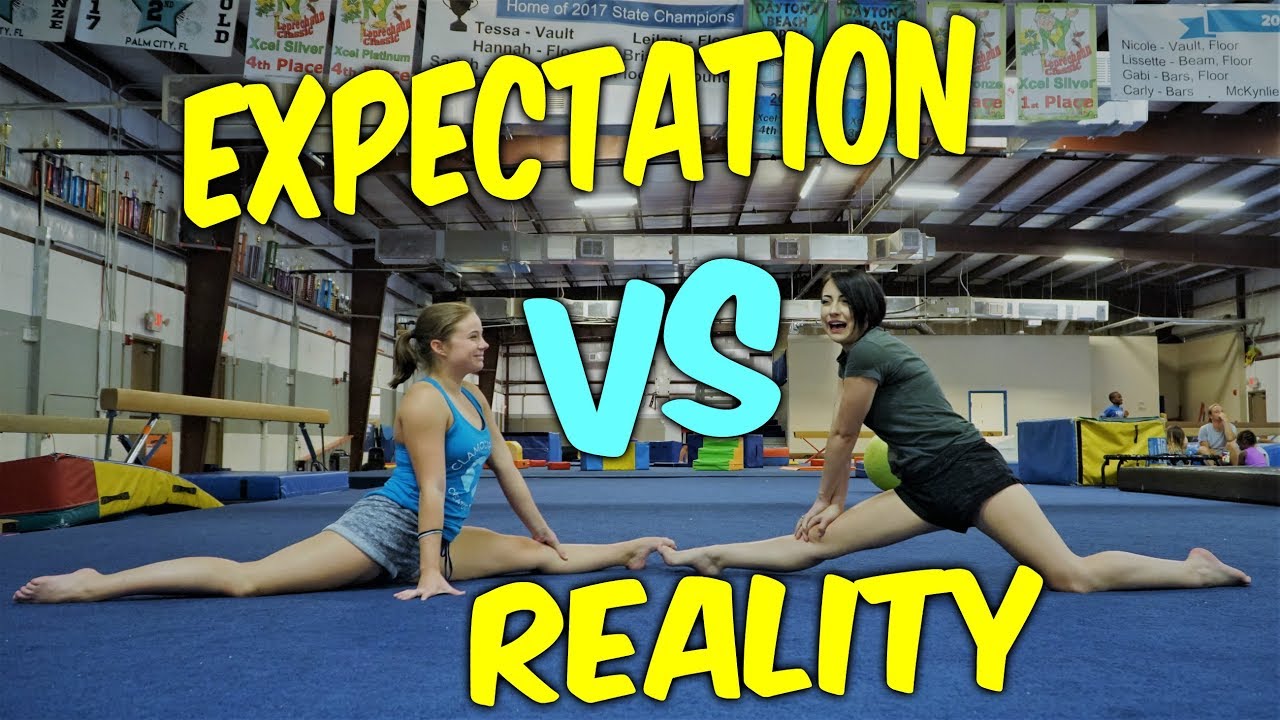 Gymnastics Skills Expectations VS Reality| Rachel Marie - YouTube