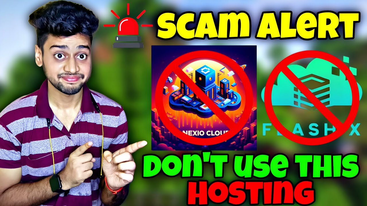 Do Not Use This Hosting 😡 | Minecraft Hosting Scam Alert | Nexio Cloud ...