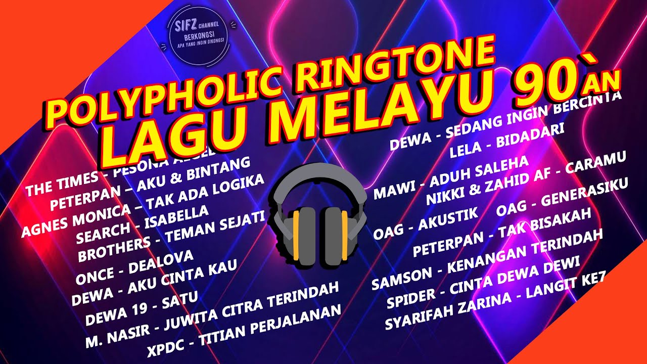 POLYPHONIC RINGTONE LAGU MELAYU 90an - YouTube
