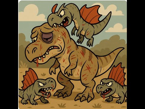 Dimetrodon PVP #1 - Path of Titans pvp - YouTube