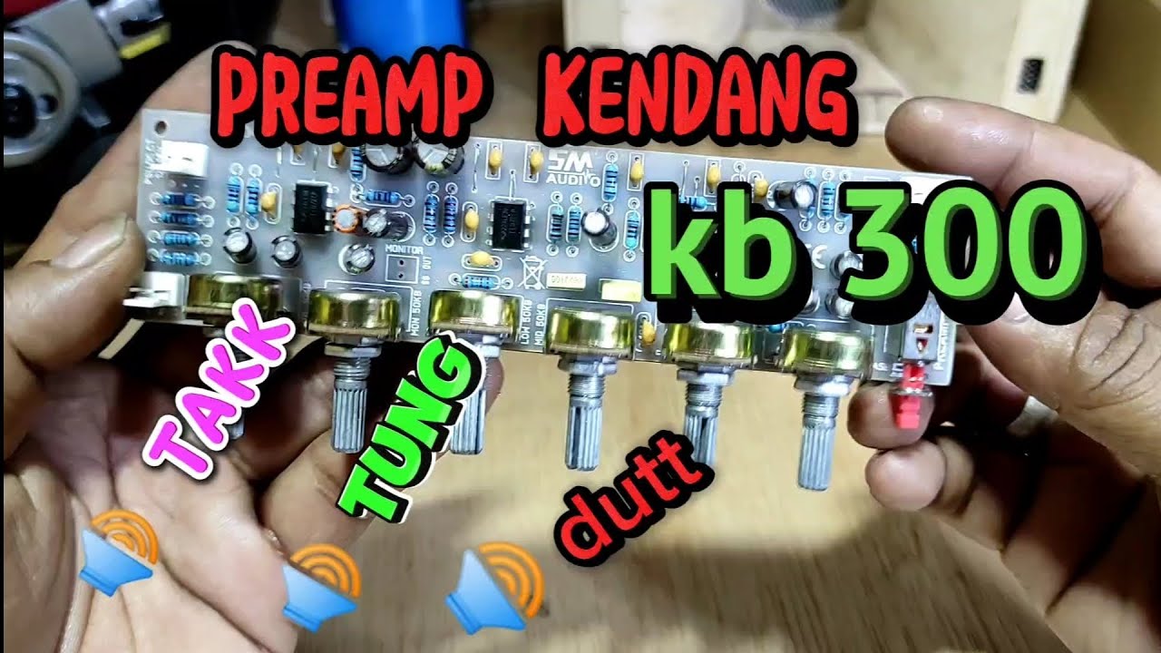 Tone control kb300, tone control kendang - YouTube