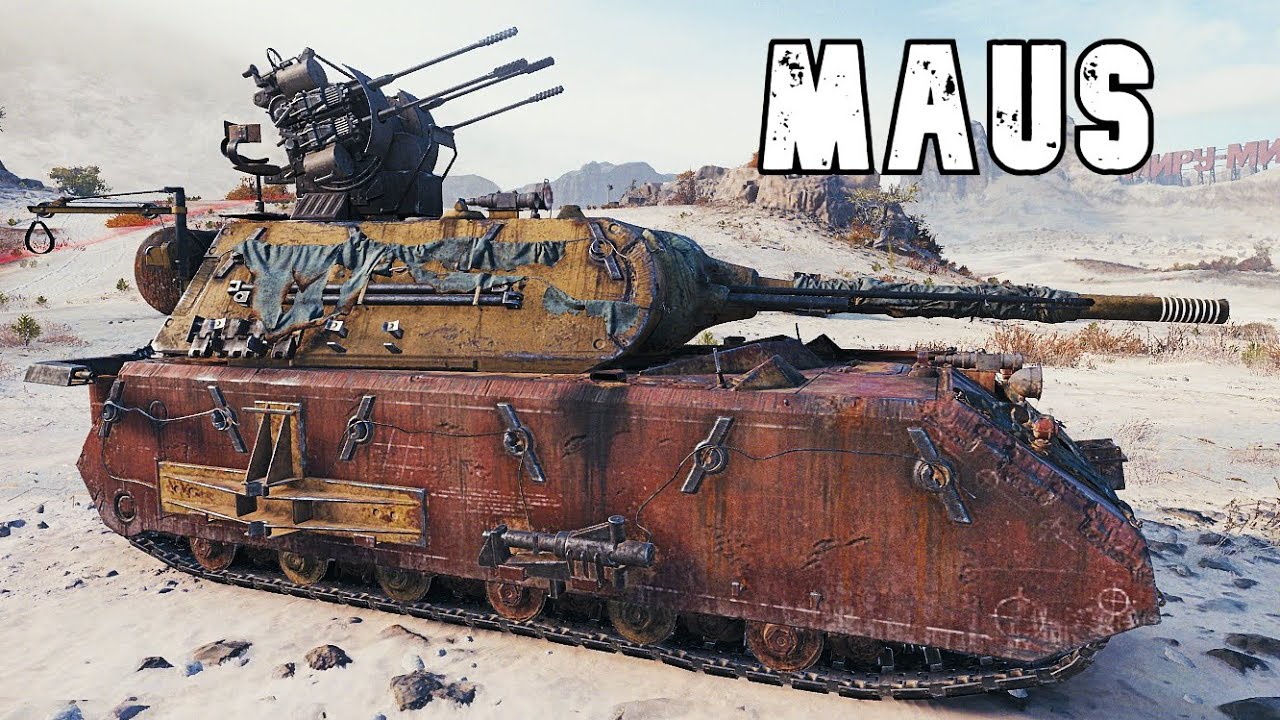 World of Tanks Maus - 3 Kills 11,5K Damage - YouTube