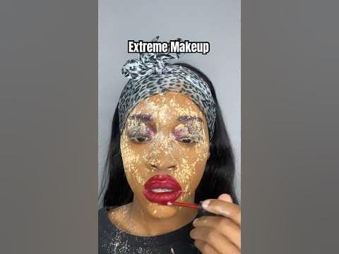 Extreme Makeup Transformation #makeuptransformation #shorts #makeup - YouTube