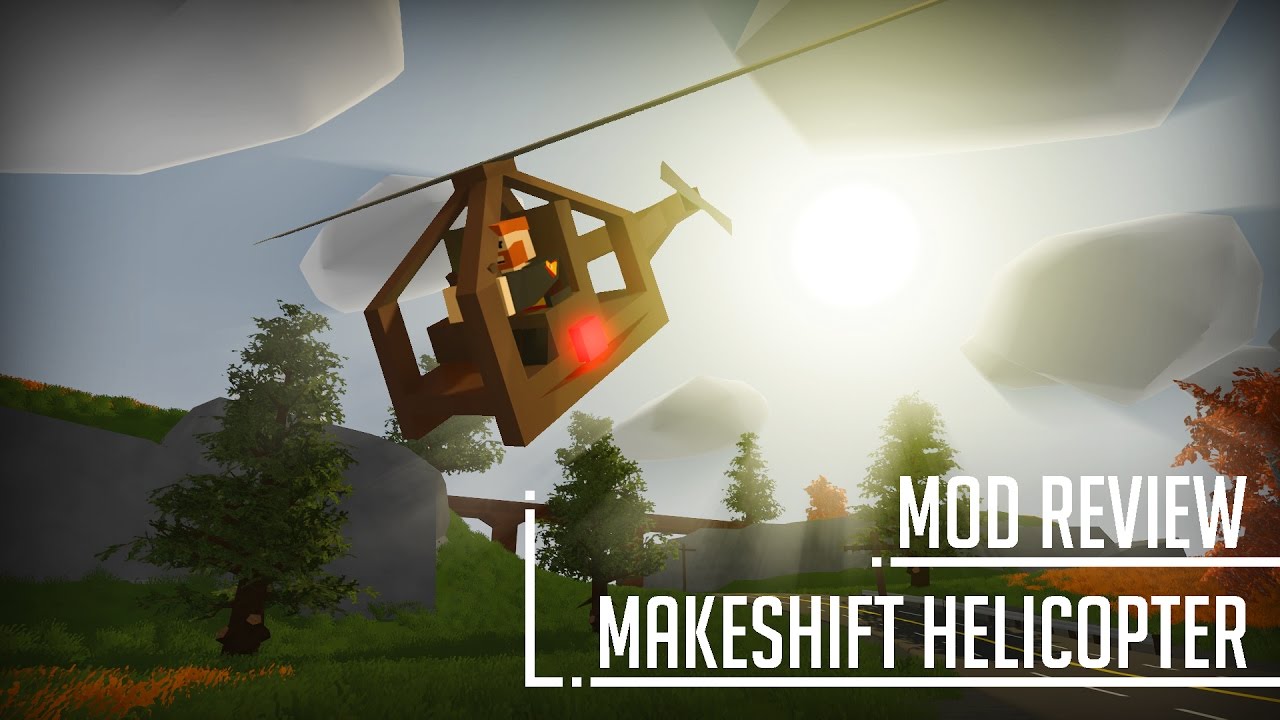 UNTURNED MOD: Makeshift Helicopter review en ESPAÑOL - YouTube