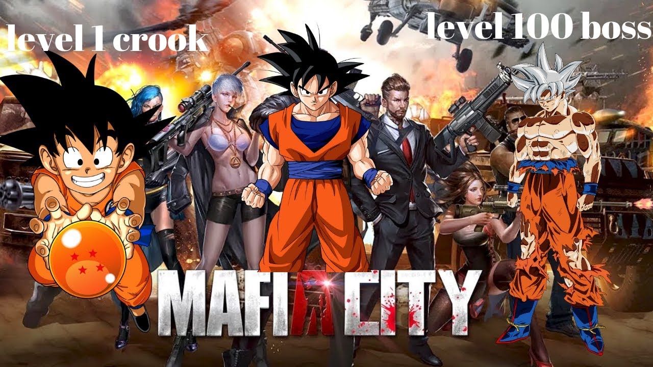 Goku level 1 CROOK to level 100 BOSS - YouTube