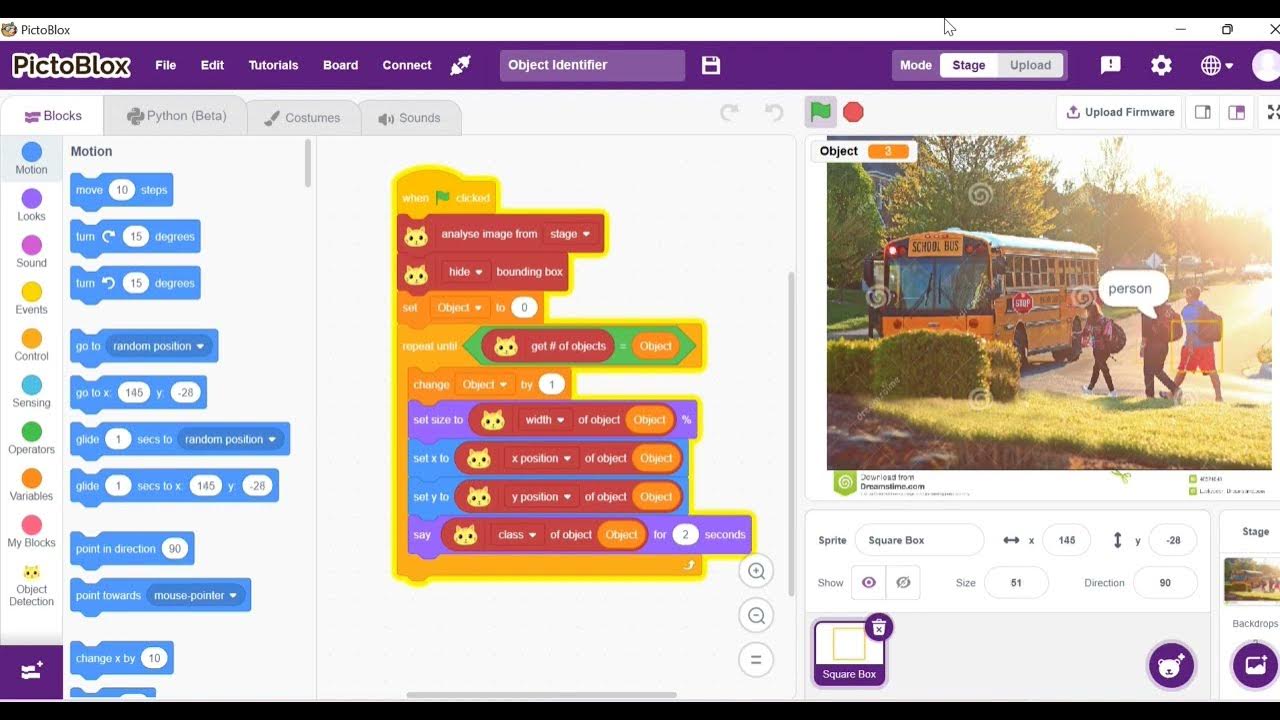 Object Identifier Using PictoBlox - YouTube