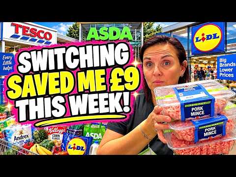 Switching saved me £9.00 in this HAUL! (Mum of 12) Multi Buy Deals & Xmas Bargains!