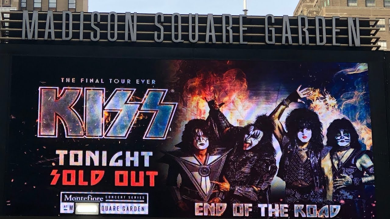 KISS The Final Tour Ever End Of The Road Live At Madison Square Garden ...