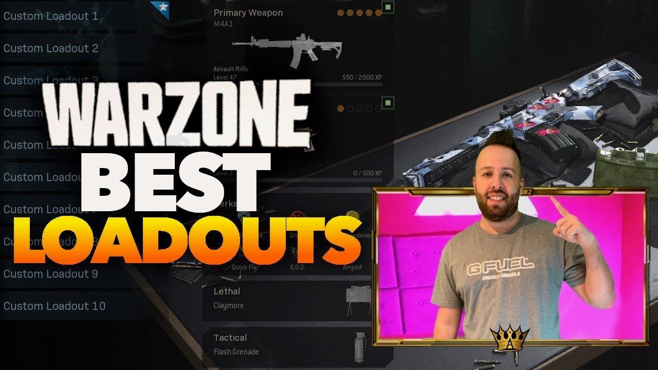 Best Loadout For Call Of Duty Warzone | Best Loadouts | Best Classes ...