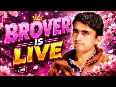 Brover is Streaming Bgmi live Rank Push with subscribers