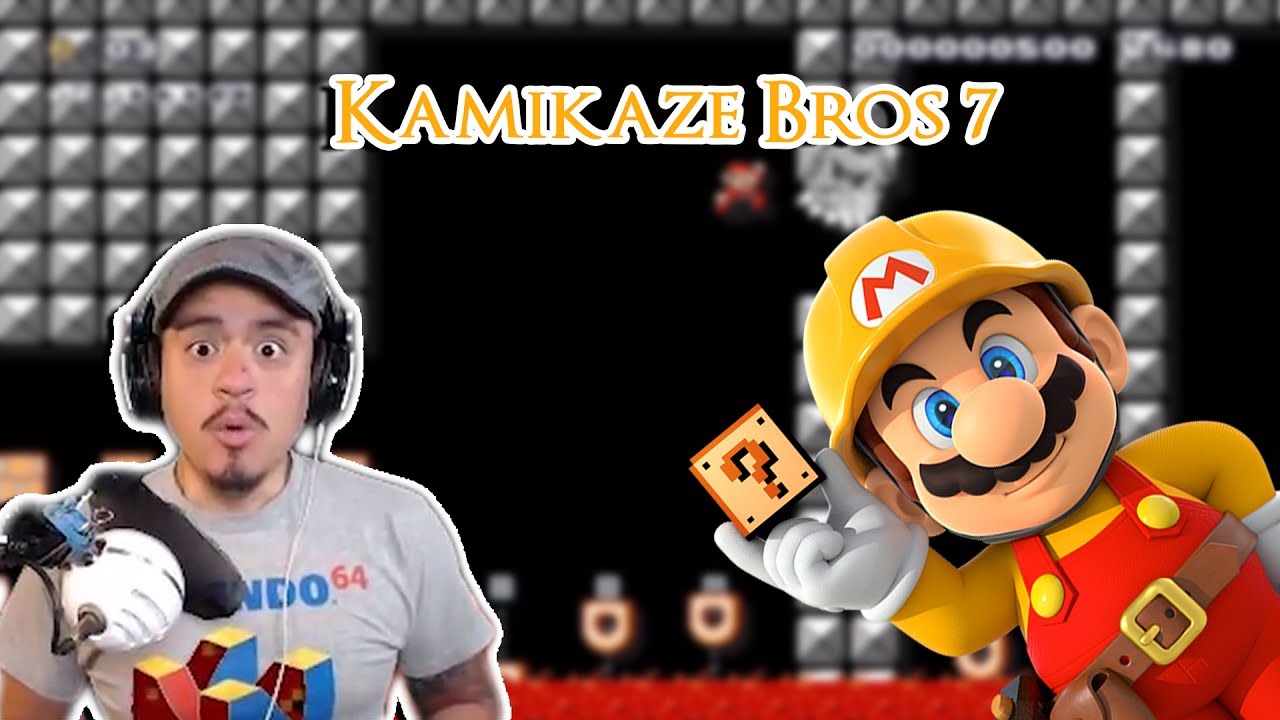 Kamikaze bros 7 - Mario maker Level - YouTube