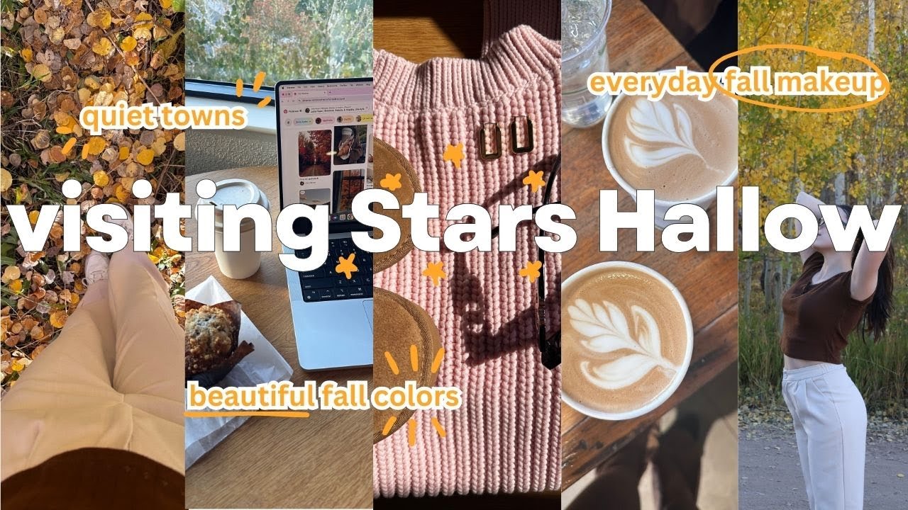 Weekend at Stars Hallow | Vlog-tober Ep. 1 everyday autumn makeup ...