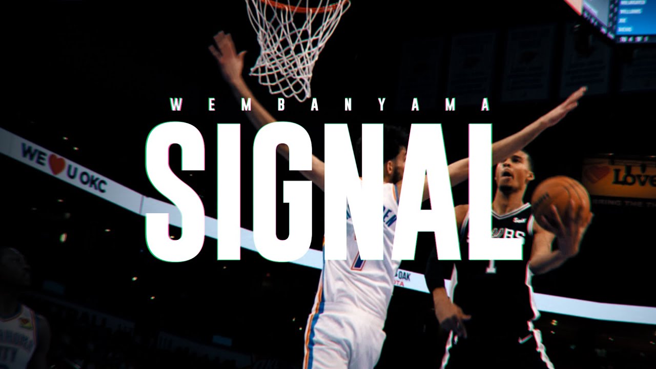 SIGNAL - La première saison historique de WEMBANYAMA en NBA - YouTube