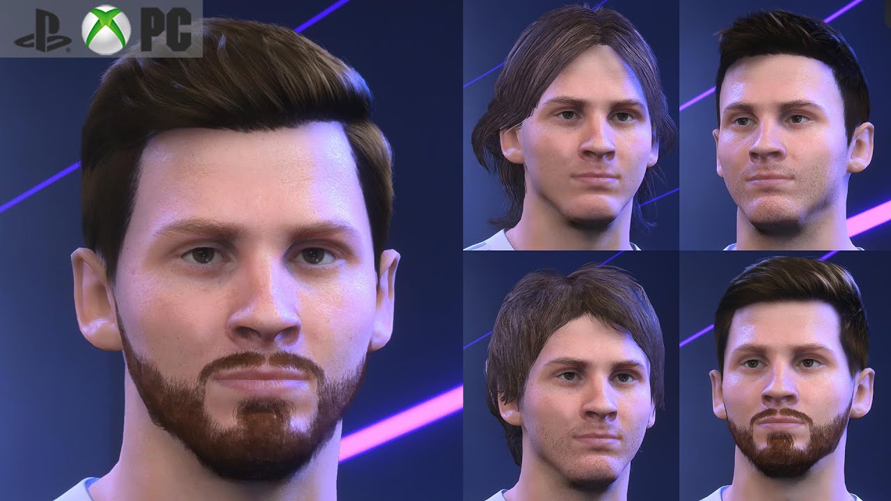 Messi FIFA 22 pro clubs look alike (tutorial) Lionel Messi face - YouTube