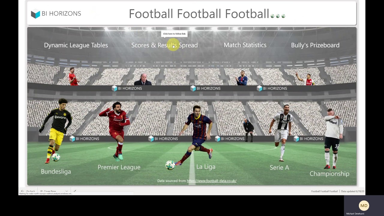 Football Stats - Power BI - YouTube