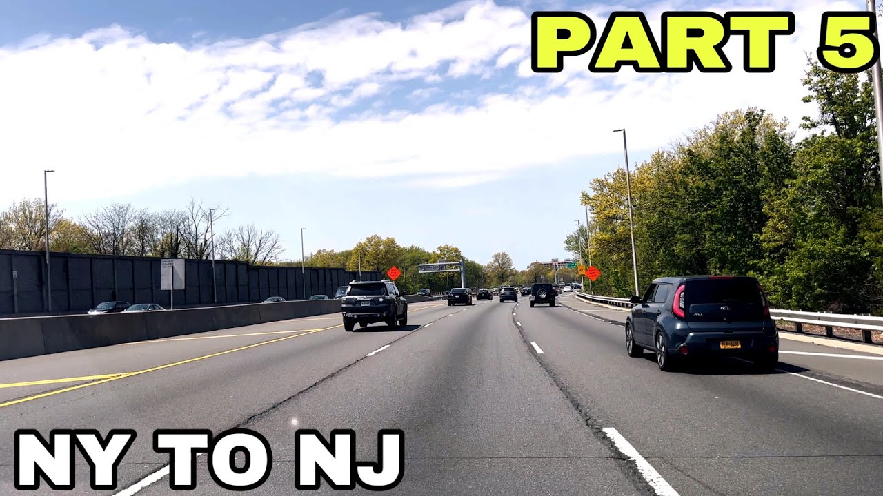 NY to NJ | (Part 5) | Exit 5 440 S Outerbridge Cr to Exit 10 I-287 N ...